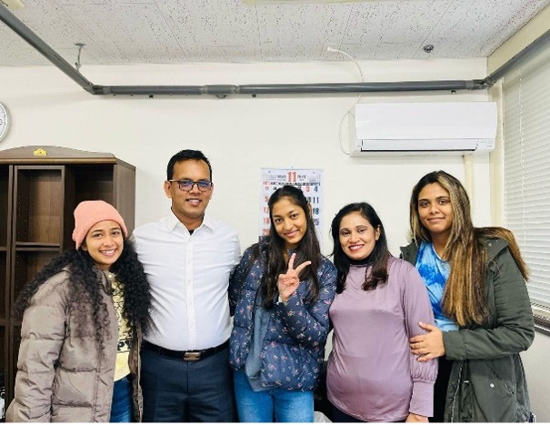スリランカの日本語学校の先生:ACHINI FERNANDO様が訪問してくださいました！ - フューチャーデザイン日本語学校